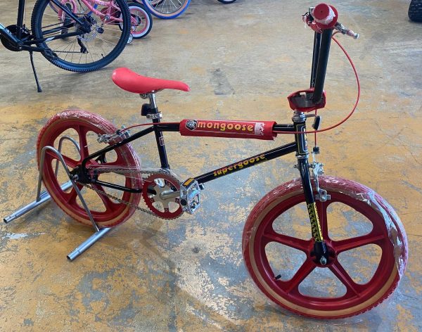 Mongoose Supergoose Black/Red with SKYWAY TUFFS | Bike City Warehouse